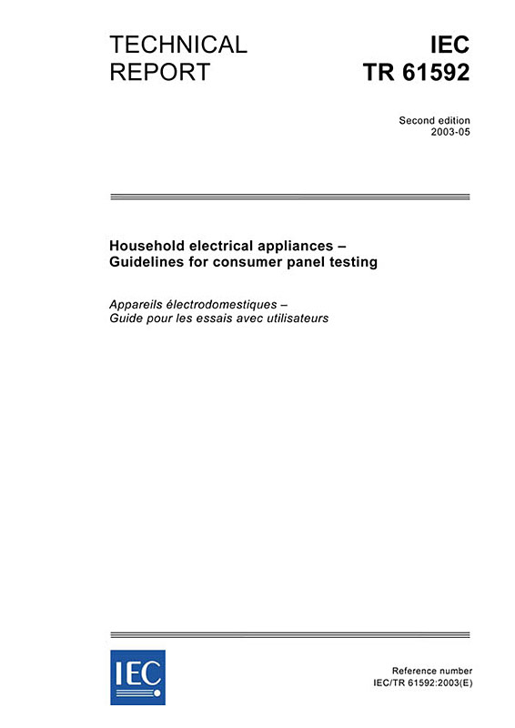 IEC TR 61592:2003 - IEC Standards - VDE Publishing House